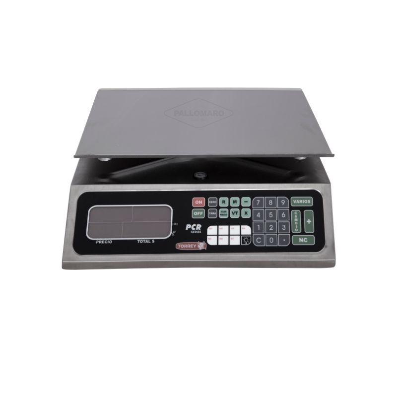 Balanza electrónica con conexión USB hasta 20 kg.