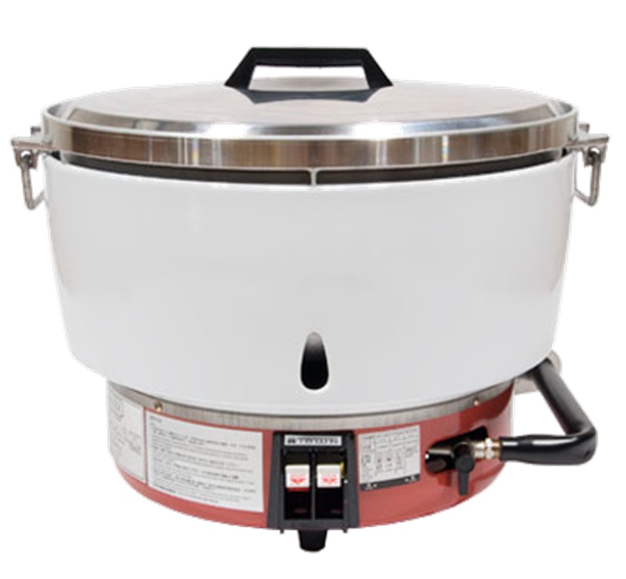 Olla arrocera a gas Industrial.